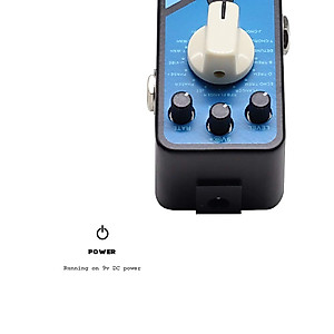 Valeton Coral Mod II Digital Modulation Chorus Flanger Phaser Univibe Tremolo Lofi Multi Effects Guitar Bass Pedal