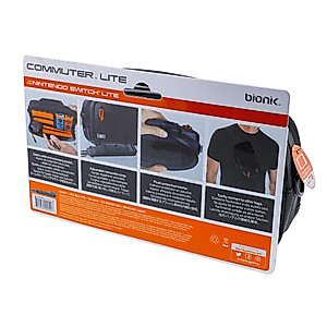 Bionik BNK-9042 Commuter Lite Bag for Nintendo Switch Lite (Black)