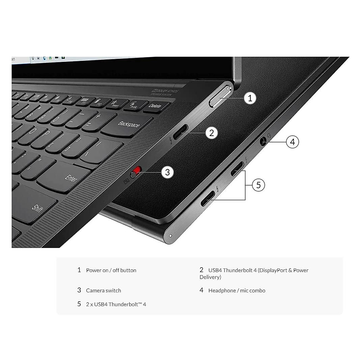 2022 LENOVO IdeaPad Slim 9i Laptop 14" 4K HDR Touchscreen Intel EVO Platform 11th Core i7-1195G7 Iris Xe Graphics 16GB DDR4 1TB SSD WI-FI 6 Thunderbolt 4.0 Backlit KB w/ FP Reader Windows 11 Pro