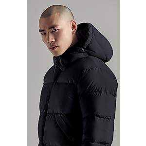 Triple F.A.T. Goose Men's Worsley Puffer Jacket - Mens Winter Jackets - Down Jacket Men - Men's Winter Coats (Black, 2XL, xx_l)