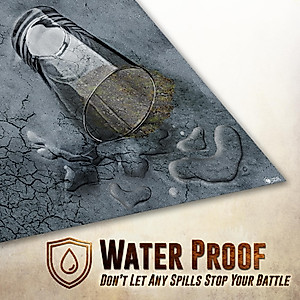 Battle Game Mat for DND - [48" x 72"] Wargaming Tabletop Map - Gaming Board for Warhammer 40k, Dungeons and Dragons, Wargame RPG - Vinyl Gaming Frontline Terrain