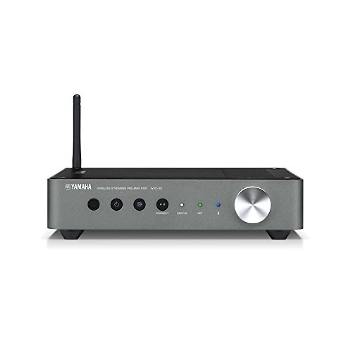 YAMAHA WXC-50 MusicCast Wireless Streaming Preamplifier (Dark Silver)