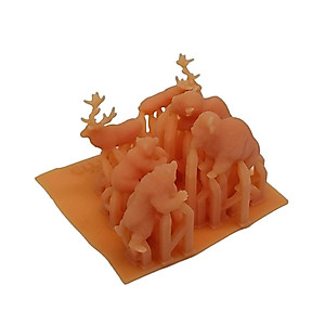 Outland Models Railroad Scenery American Frontier Wildlife 1:220 Z Scale