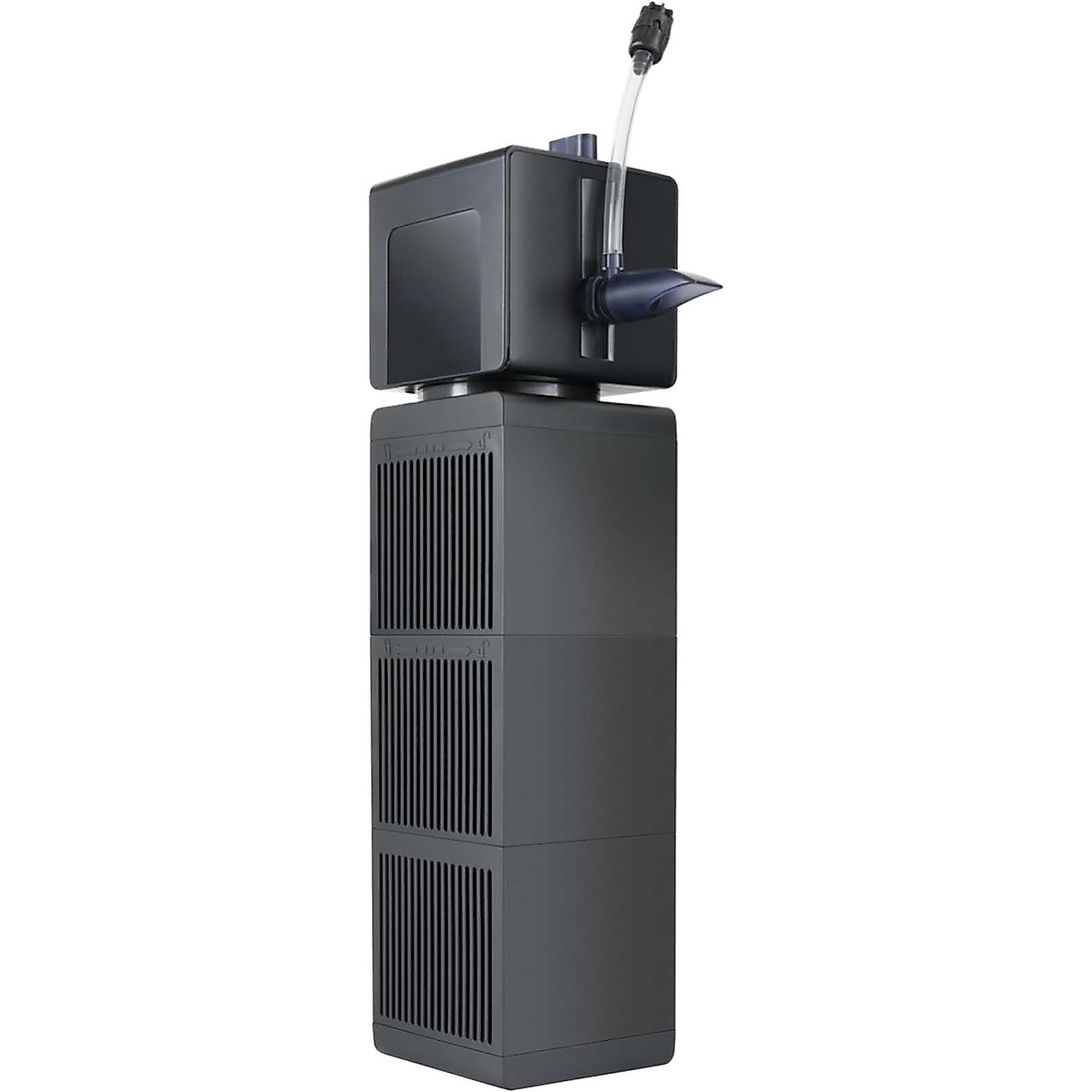 Sicce Shark PRO 900 Internal Aquarium Filter 240 GPH Submersible | Up to 70 Gallons | in-Tank Freshwater and Saltwater Application with Three Removable Filter Cartridges | Fish Tank Turtle Terrarium