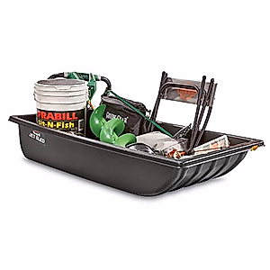 Shappell Jet Ice Fishing Sled, Large Heavy-Duty Multi-Purpose Utility Sleds for Hauling Fire Wood, Deer, Duck Hunting, Fishing Gear, Supplies, and Accessories