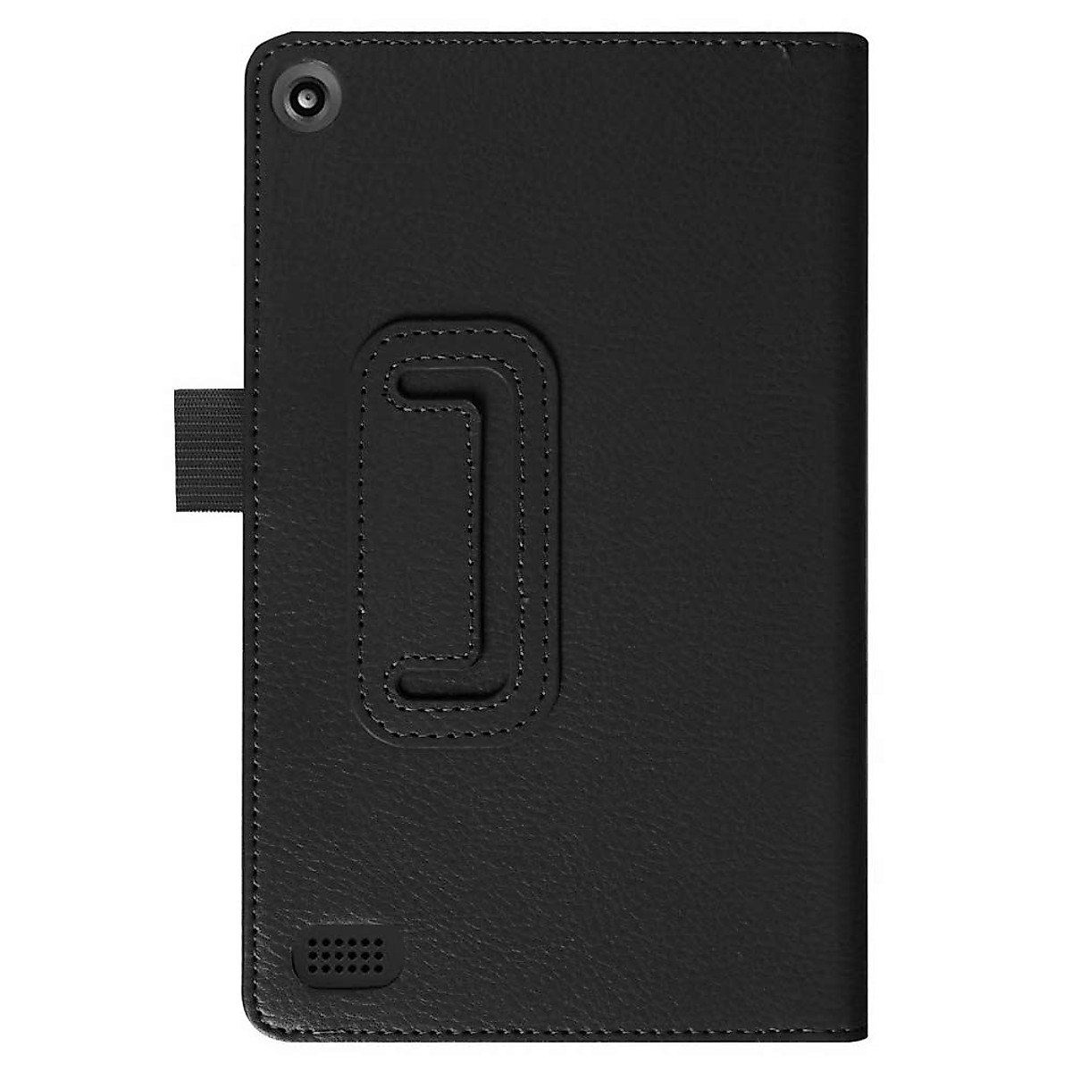 for Amazon Kindle All New Fire 7 SR043KL 7th/9th Generation Smart Cover,Ultra Slim Folio Stand Leather Case Cover for Kindle Fire HD7 7" (2017/2019 Release) (Li-Black)
