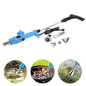 2000W Electric Weed Burner Thermal Weeder Garden Hot Air Weed Killer Grass Flame for Garden,Patio, Driveway