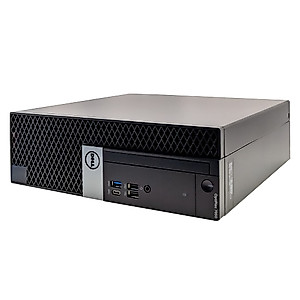 Dell OptiPlex 7050 Small Desktop Computer (SFF) | Quad Core Intel i7 (4.2GHz Turbo) | 16GB DDR4 RAM | 500GB SSD Solid State + 3TB HDD | WiFi-5G + Bluetooth | Win 10 Pro | Home or Office PC (Renewed)