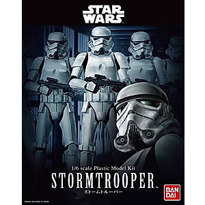 Bandai Hobby Bandai Star Wars Character Line 1/6 Action Figure, White