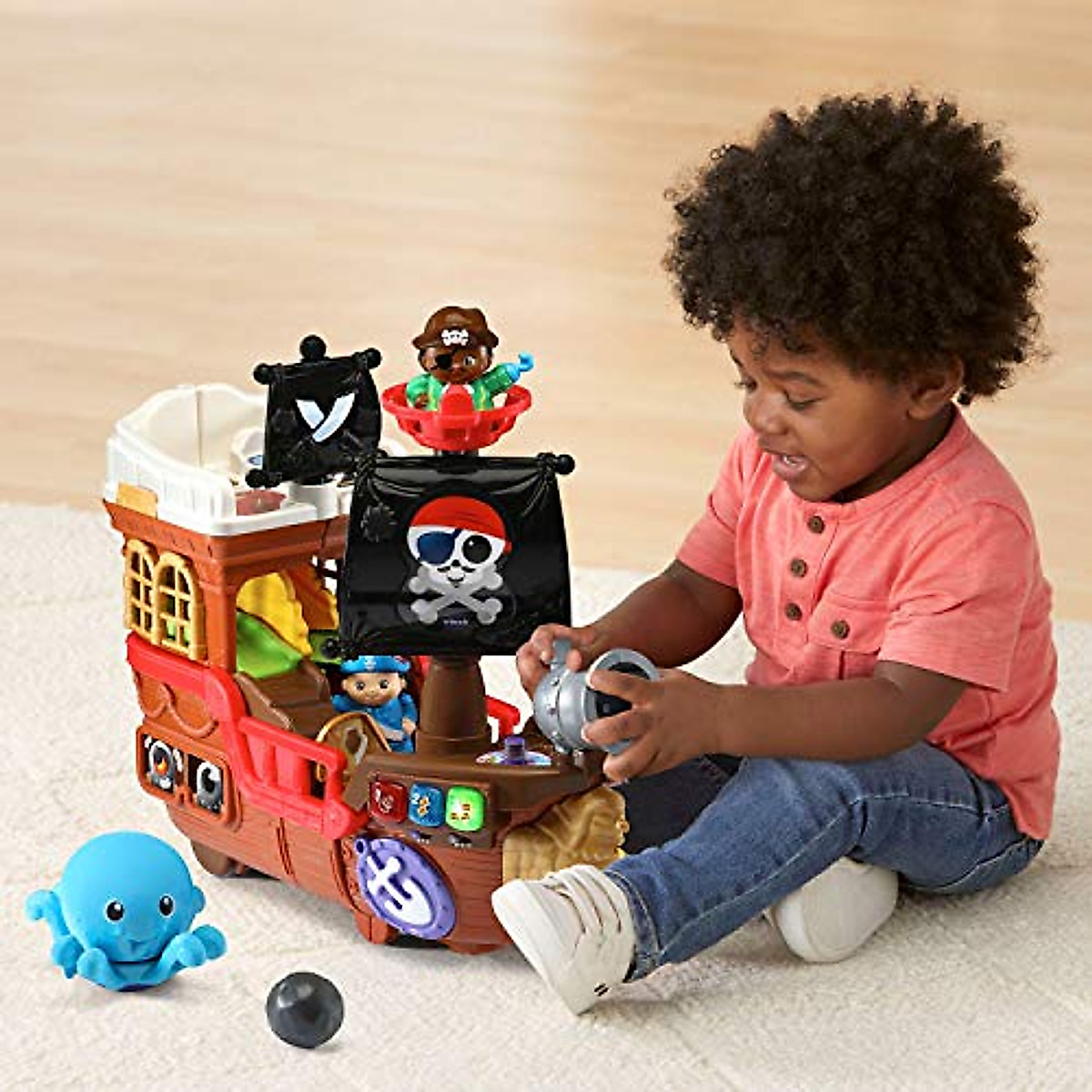 VTech Treasure Seekers Pirate Ship, Online Version , Brown