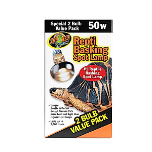 Zoo Med Repti Basking Spot Lamp Value Pack, 50 Watts