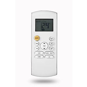 Replacement Remote Control for Midea MRCOOL FRIMEC Klimaire AC Air Conditioner RG57A6/BGEFU1 RG57E1/BGEU1 RG52A2/BGEFU1 RG57F3(B)/BGEFU1 RG57H3(B)/BGCEFU1-M RG57E1/BGEU1 RG57H3/BGEFU1 RG57B1/BGE
