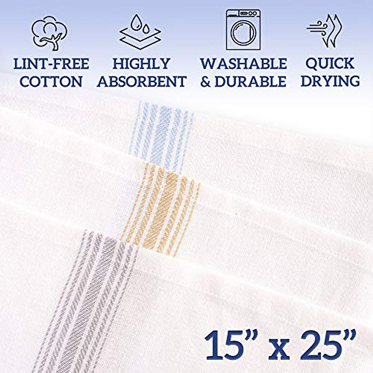 GREEN LIFESTYLE Kitchen Towel 15x25 (6 Pack)