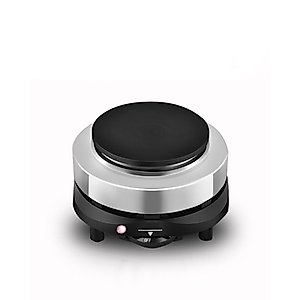 Small Electric Stove, 110V 500W Mini Electric Heater Stove Hot Plate, Portable Electric Hot Plate Countertop Burner, Small Electric Kitchen Stovesfor Home Coffee Tea, 5.3x3.9x3 Inch