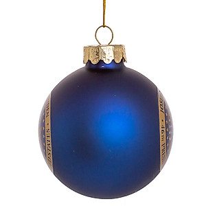 Kurt Adler C7758 80MM President Biden Ornament, Blue