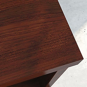 OfficeWorks by Sauder Affirm Reception Station, L: 70.87'' x W: 70.87'' x H: 13.58'', Classic Cherry