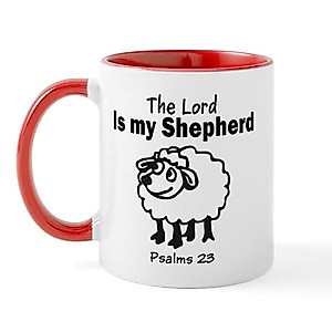 CafePress 23 Psalm Mug Ceramic Coffee Mug, Tea Cup 11 oz