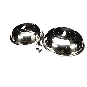 Evo 2Pc Ss Steamer/Cooking Covers