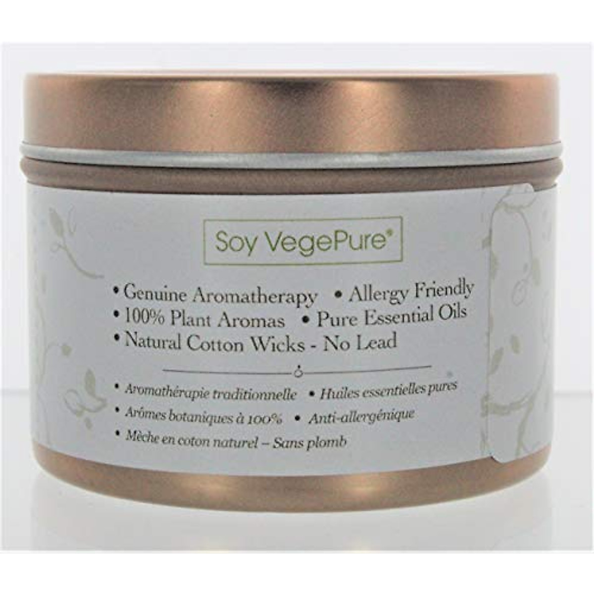 Aroma Naturals Wish Peppermint Vanilla Tin