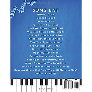 Easy Piano Hymns: A Book of Music for Praise and Worship (Easy Piano Songs for Beginners)