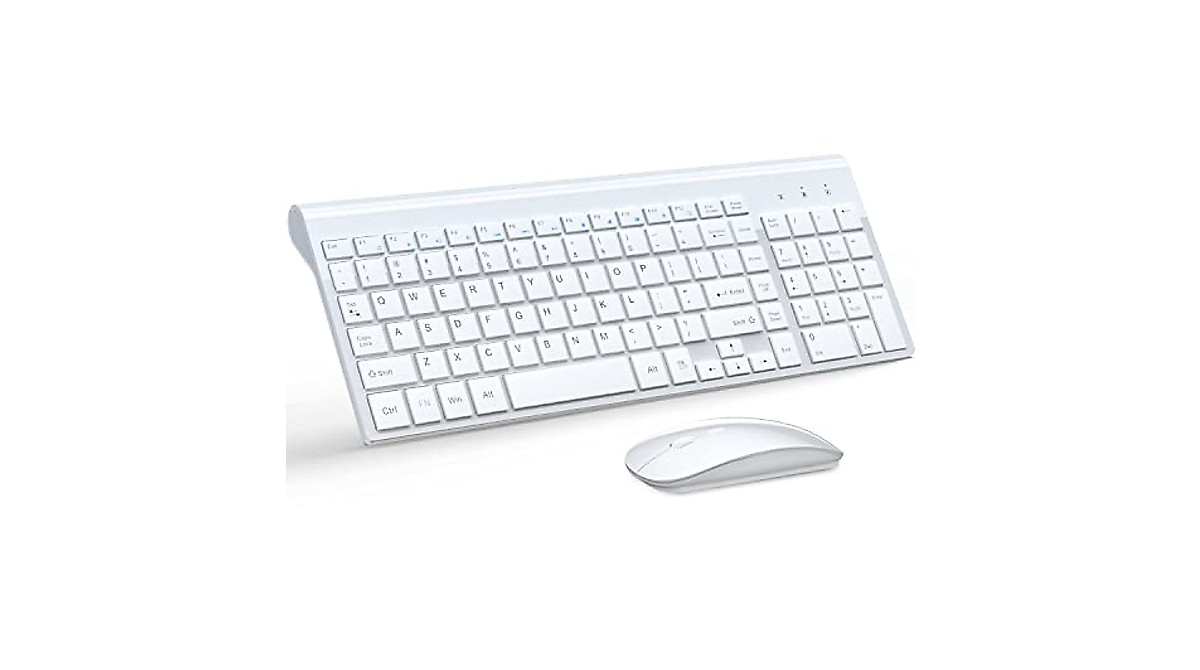 TopMate Wireless Keyboard and Mouse Combo - Silent & Slim