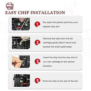 58A CF258A Toner Cartridge (No Chip) Replacement for HP 58A CF258A 58X CF258X for HP M404n M404dn M404dw M404 MFP M428fdw M428fdn M428dw M428 M304 Toner Printer (Black, 2 Pack)