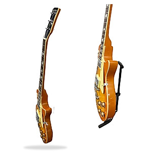 Glen Burton 6 String Electric Guitar Pack, Right, Gold/Tan (BGE320BCO-GLD)