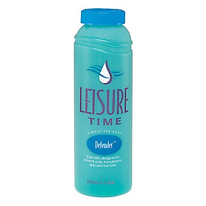 LEISURE TIME Spa Care Bundle - Bright and Clear Cleanser (32 fl Oz) + B Defender (1 Quart)