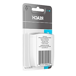 Reach Waxed Floss Unflavored - 55 yds, Pack of 6