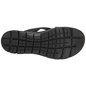 Skechers Women's Sporty Sandal Sport, Black/Black, 8