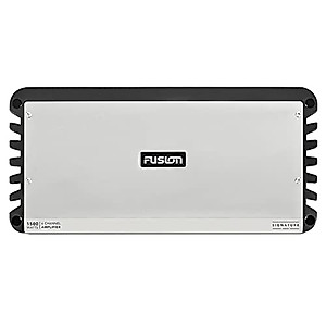 Fusion SG-24DA61500 Signature Series 24-Volt 6-Channel Marine Amplifier 840 Watts RMS
