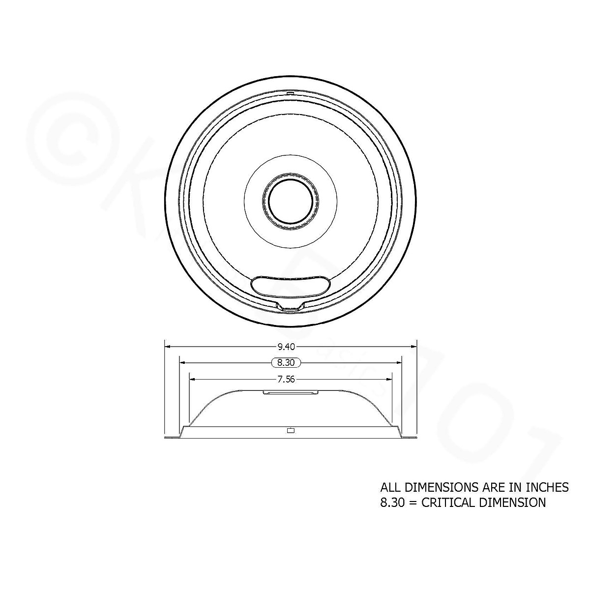 KITCHEN BASICS 101 Made in the USA 316048413 & 316048414 Range Burner Chrome Drip Pans Replacement for Frigidaire Kenmore Electric Stove w/Locking Slots, 2 Small 6-Inch & 2 Large 8-Inch Pans, 4 Pack