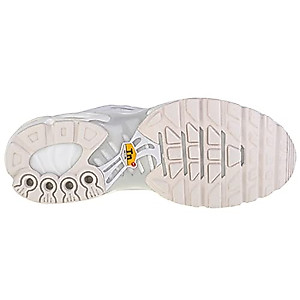 Nike Air Max Plus Womens Running Shoes, White/White-Pure Platinum, 9 M US