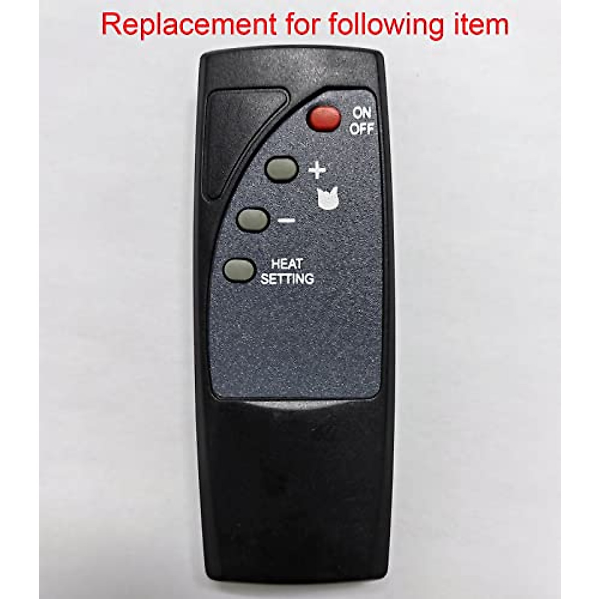 Replacement Remote Control for Greystone Electric Fireplace Stove Heater F2609E
