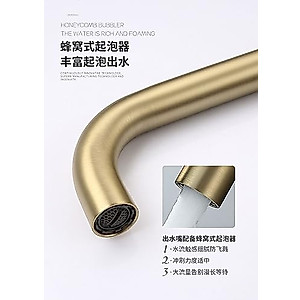 UDWTMTPRT Rotation Basin Tapware Bath Mixer Sink Tap Kitchen Faucet Torneiras De Cozinha para Pia De Banheiro Toilet Bathroom Accessories (Color : Chrome)