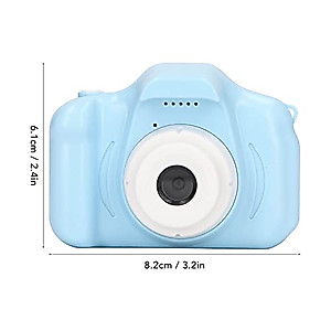 Kids Digital Camera, 2.0in IPS Screen Cartoon Camera Video Recorder Christmas Birthday Gifts for Boys Girls