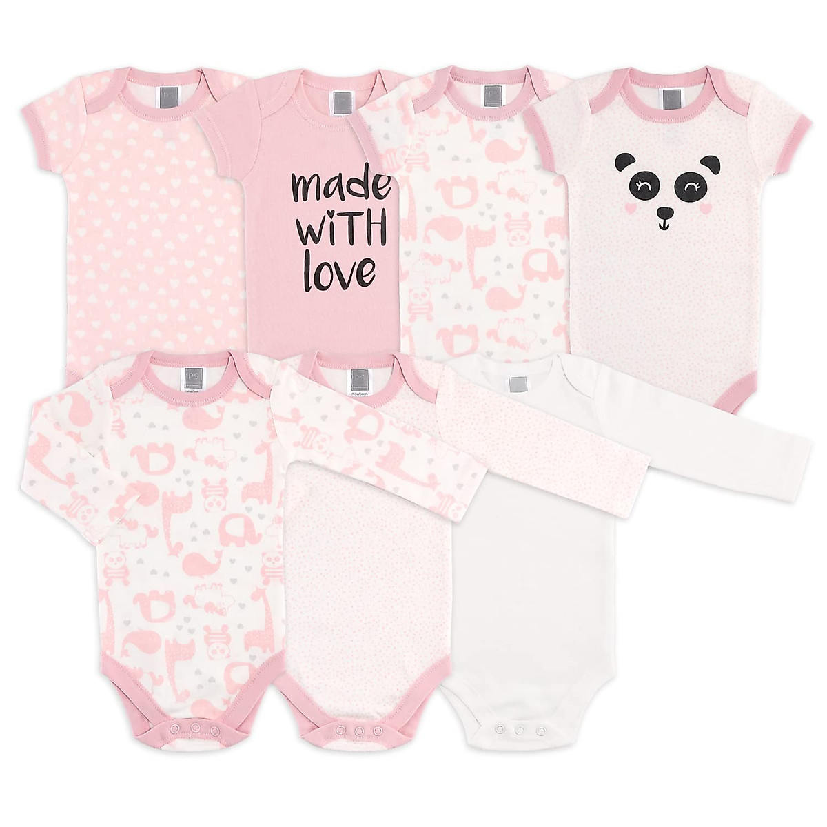 The Peanutshell Newborn Essentials Layette Gift Set for Baby Girls, 23 Piece, Fits Newborns to 3 Month