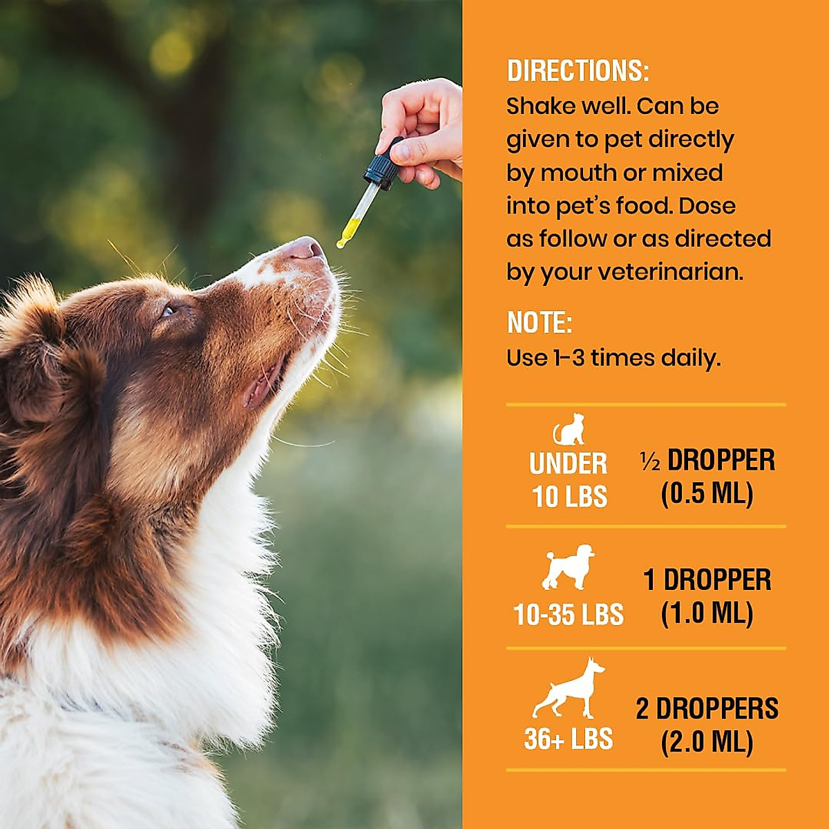 10-in-1 Liquid Multivitamin for Dogs and Cats, 2 Ounce Multi Vitamin Supplement, Vitamin for Dogs, Vitamins for Cats, with Glucosamine & Cranberry, 2 oz