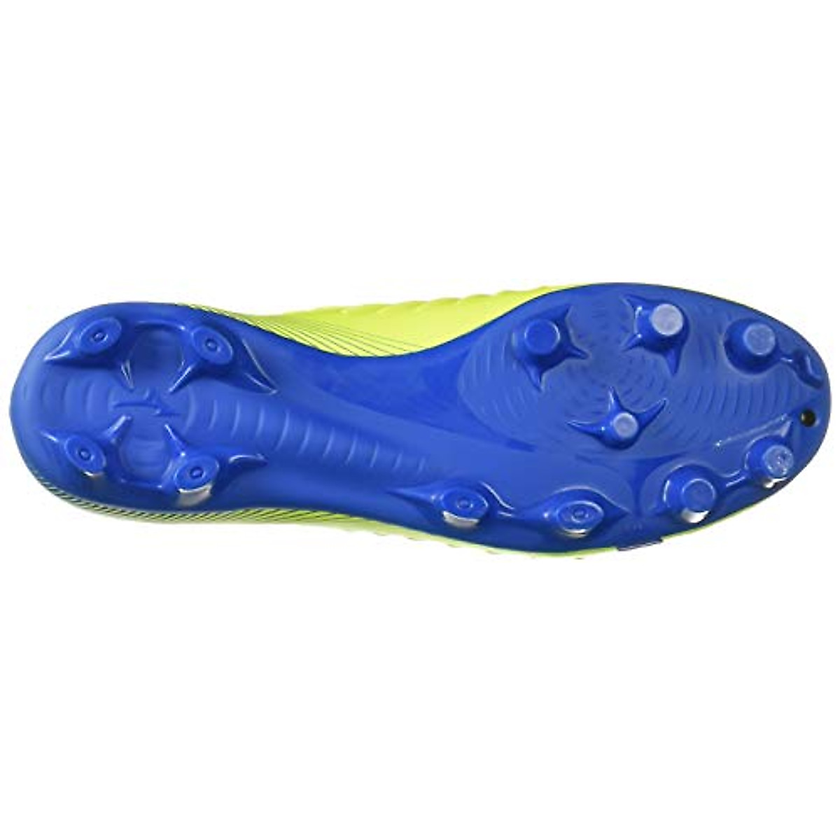 Mizuno Unisex Rebula III Select Soccer Shoe, Safety Yellow-Blue, 11 US Men