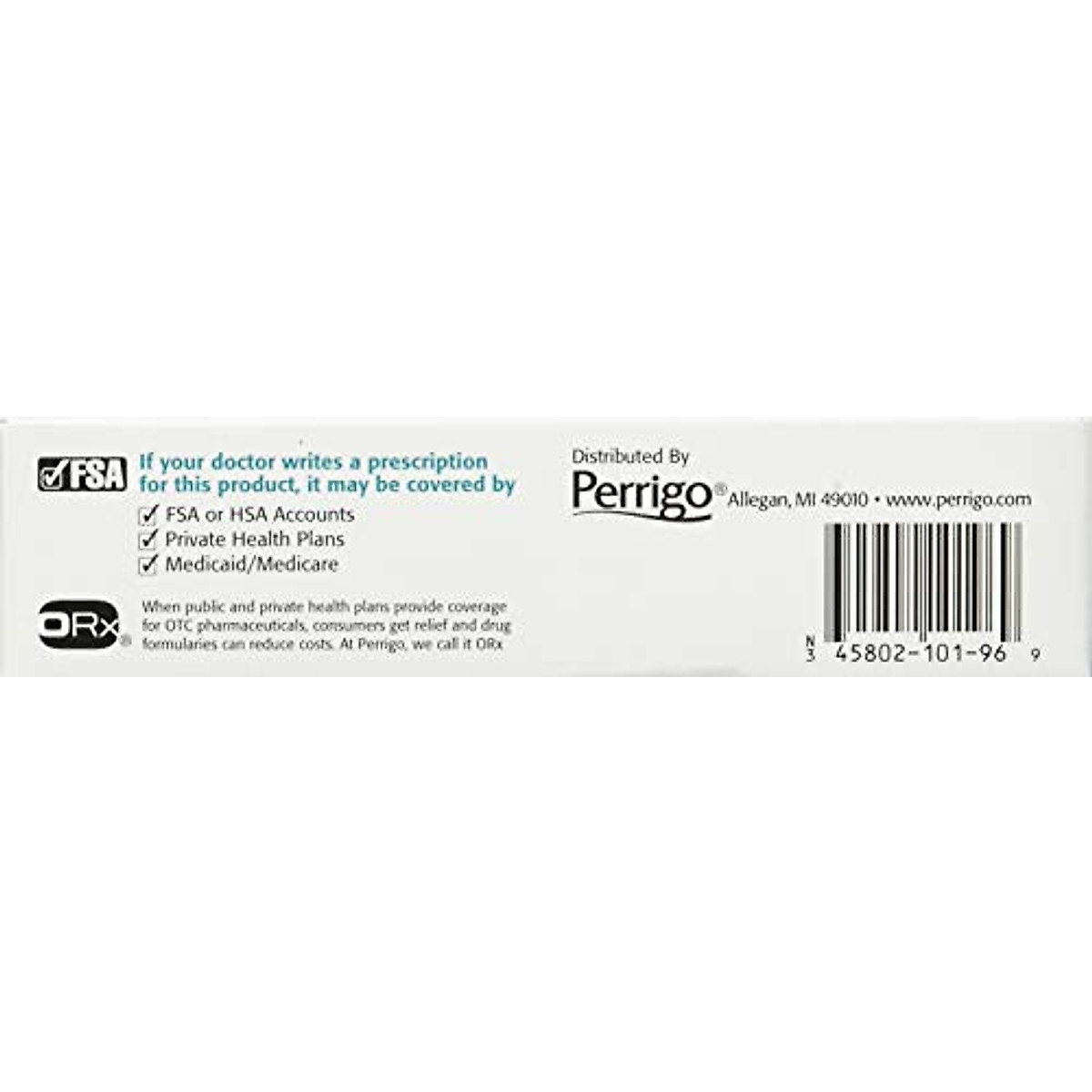 Perrigo 2.5% Benzoyl Peroxide Acne Treatment Gel 60gm Tube