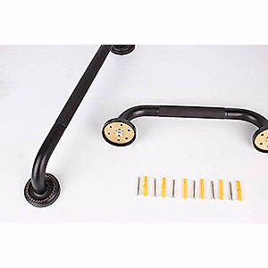 700Brass 24-Inch Grab Bar Featuring Anti-Slip Handrail, Oil Rubbed Bronze, Bathroom Bathtube Shower Safety Rail