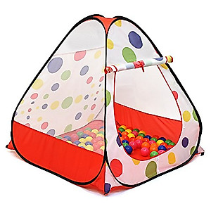 Kids Ball Pit Pop up Play Tent, Playhouse Tent for Boys Girls Babies and ToKids Ball Pit, Playhouse Tent for Boys Girls Babies and Toddlers, Indoor Outdoor Toy Balls Not Includedddlers