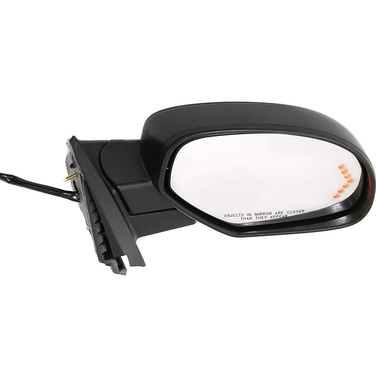 Kool Vue Power Heated Mirrors for Chevrolet Silverado 1500 GMC Sierra 1500 2007-2013 Power Fold With Signal Light & Puddle Lamp; Without Blind Spot, Memory & Auto-Dimming with 2 Caps Pair New Body