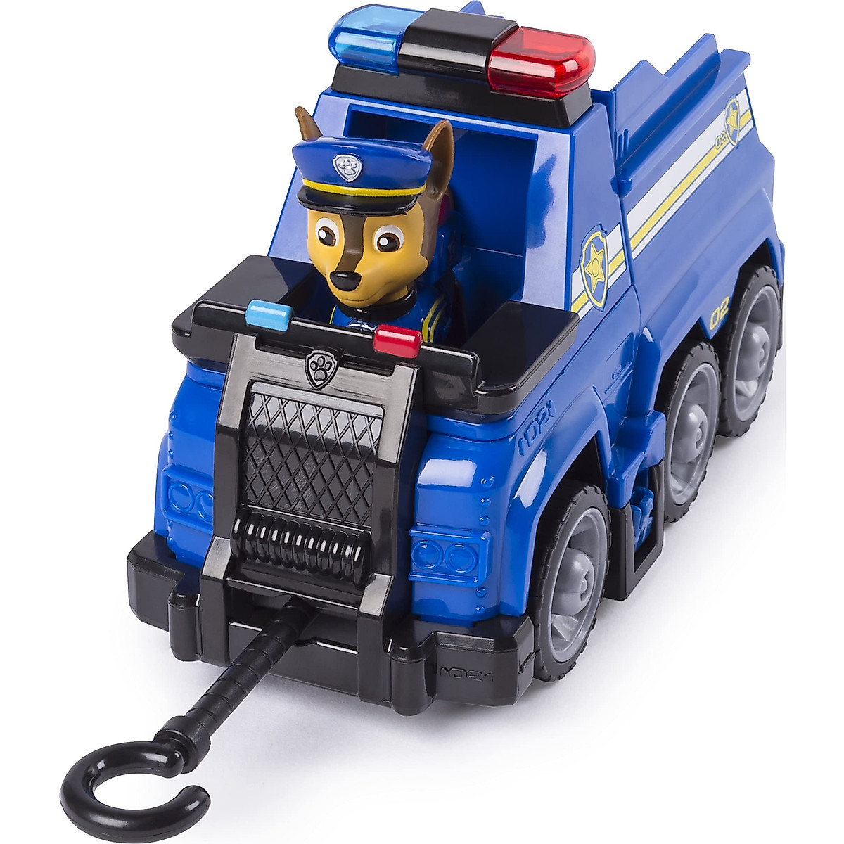Paw Patrol 6045905 Chase’s Ultimate Rescue Police Cruiser with Lifting Seat and Fold Out Barricade