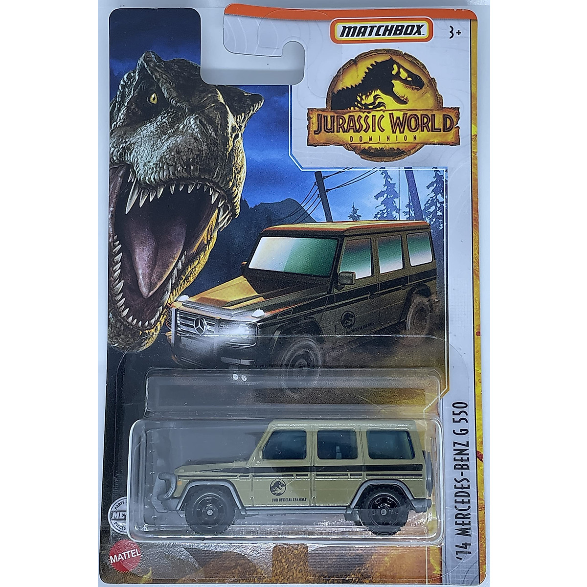 Matchbox 2022 - '14 Mercedes-Benz G550 - Jurassic World Dominion