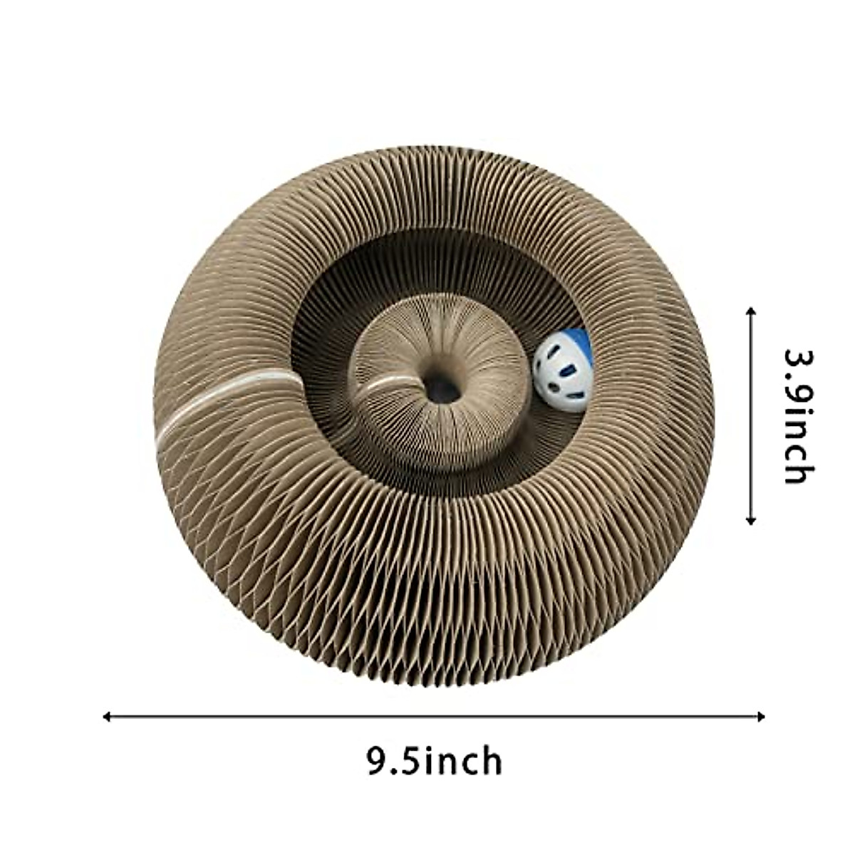 Magic Organ Cat Scratching Board ,Organ Cardboard Cat Scratcher for Indoor Cats Toys (1pcs)