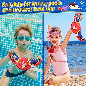 Enhon 2 Pcs Torpedo Underwater Stingray Glider, Pool Diving Fish Underwater Swimming Self Propelled Pool Rocket Travels, Dive Pool Fish Submarine for Kids and Adults