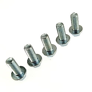 ANP PUAUTO 3/4 Inch Go Kart Clutch Bolt Kit Predator Engine Clutch and Lock Washer for Go Kart Predator Engines, Minibike and Kart Engine, Bolts for 10/12 Teeth Clutch Bolt Kit（5PCS)