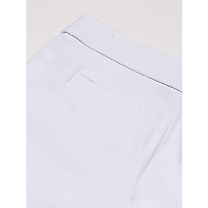 Briggs New York Womens Pull on Capri Pocket Casual Pants, White, 12 US