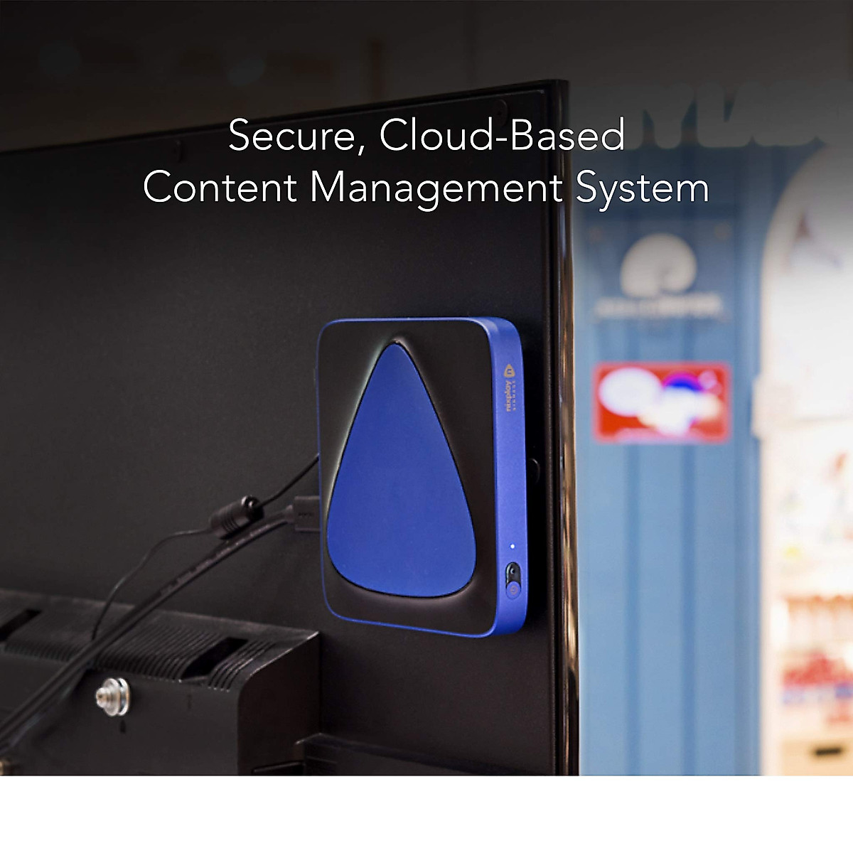 Nixplay Signage Player - Digital Signage TV Media Player. Turn Any HDMI Enabled Monitor into a Digital Signage Display. Remote Content Management, Paid Software Subscription Required